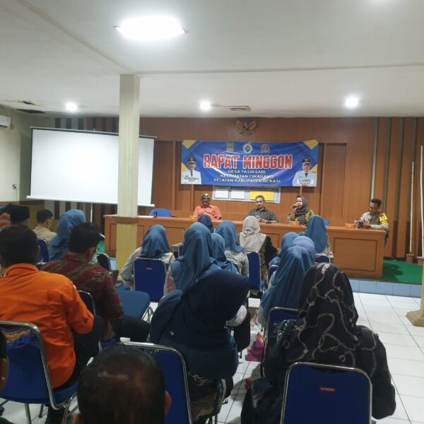 Pemdes Pasirsari Selenggarakan Rapat Minggon Dan Halal Bil Halal Di ...